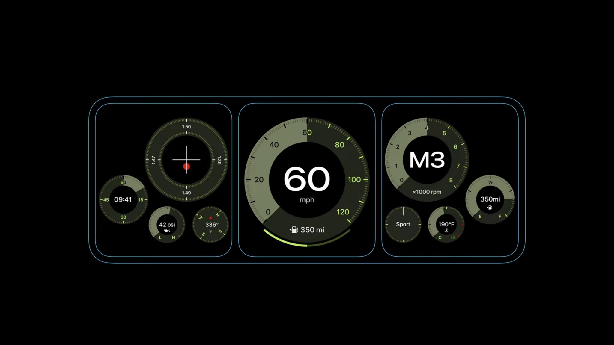 Apple Unveils Customizable Gauge Clusters In Next-Gen CarPlay ...