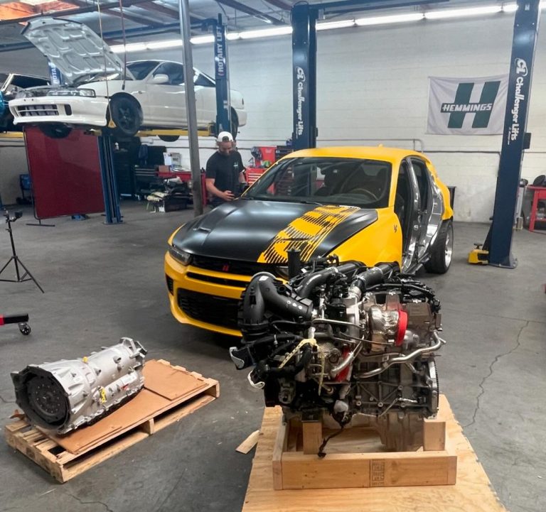 Mike Musto Is Putting A HurriCrate Engine In His Hornet Widebody ...