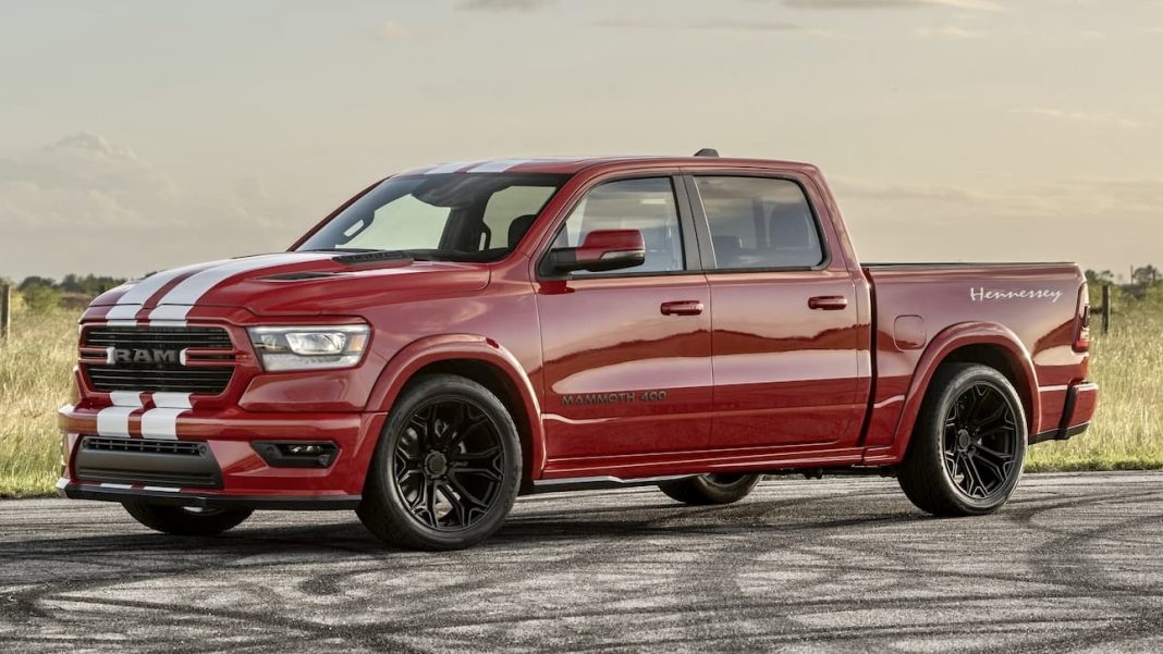 Hennessey MAMMOTH 400: Tribute to the HEMI-Powered Ram 1500 - Gearhead ...