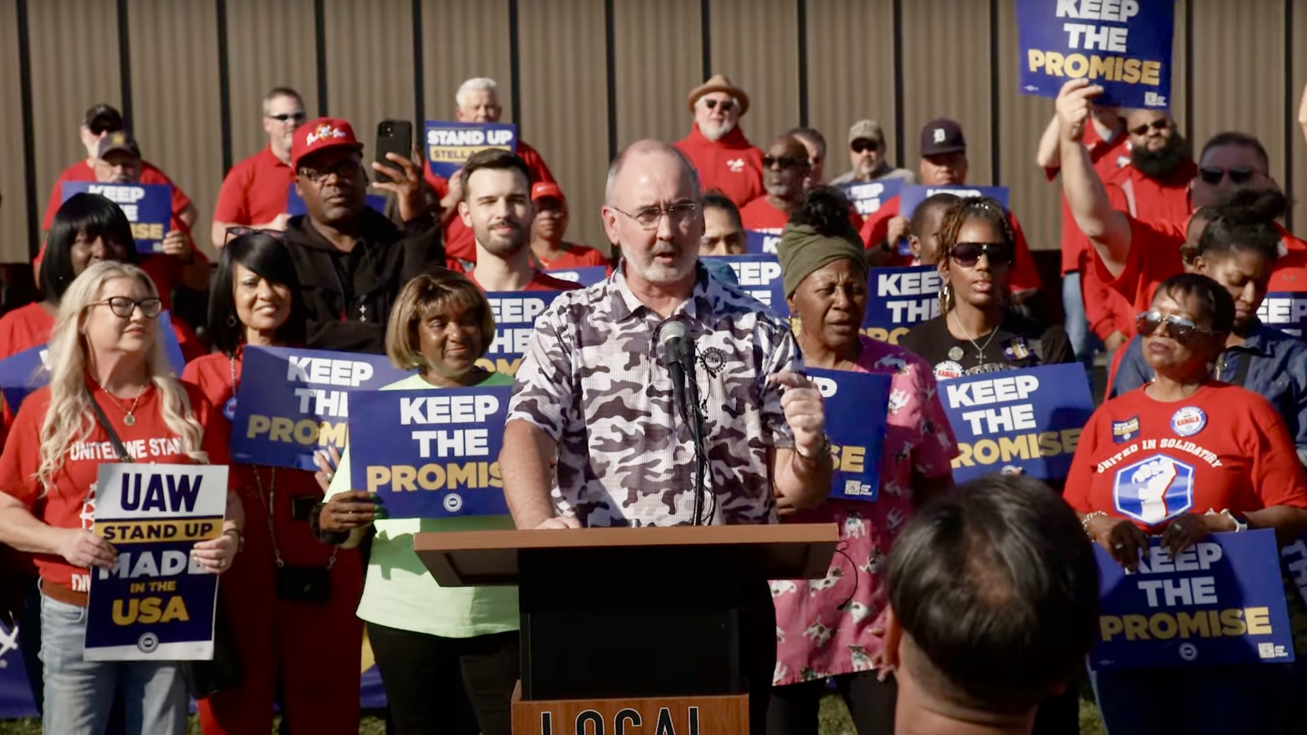UAW Holds "Keep the Promise" Rally in Sterling Heights - Gearhead Daily