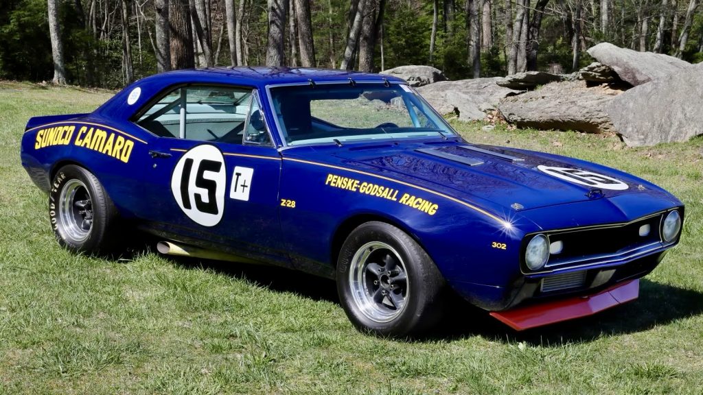 1967 Chevrolet Camaro Z28 Trans-Am Race Car Heads to Mecum